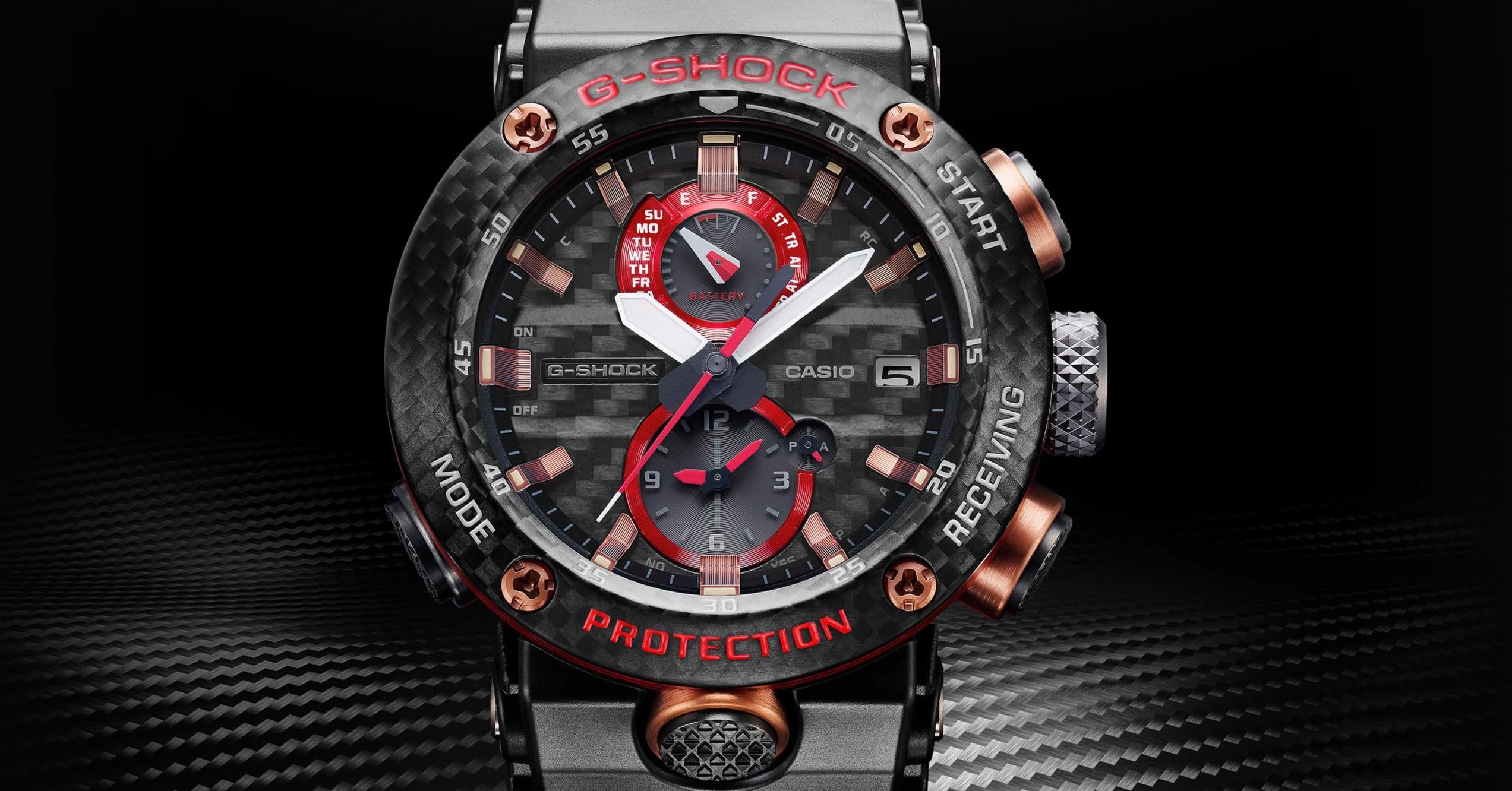 New Carbon Fiber and Titanium G-Shock Watch Is Basically Indestructible ...