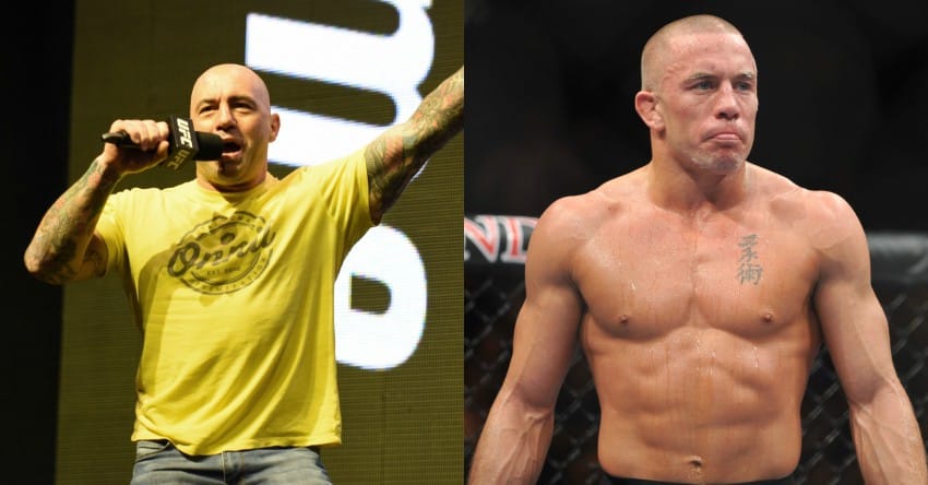 Joe Rogan Says George St-Pierre's Alien Abduction Claim Is Proof of ...