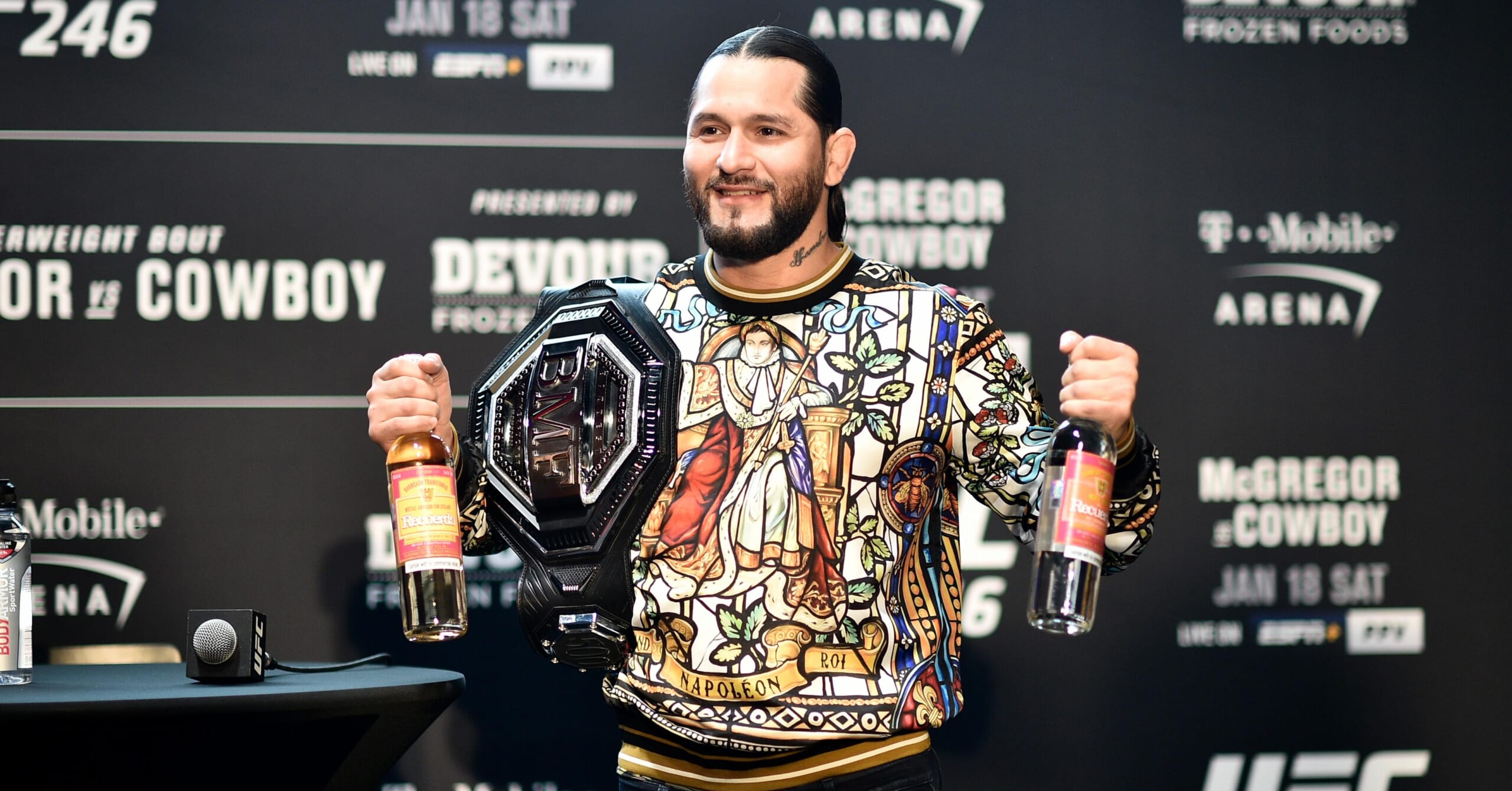 UFC 'BMF' Champion Jorge Masvidal Launches Recuerdo Mezcal Brand - Maxim