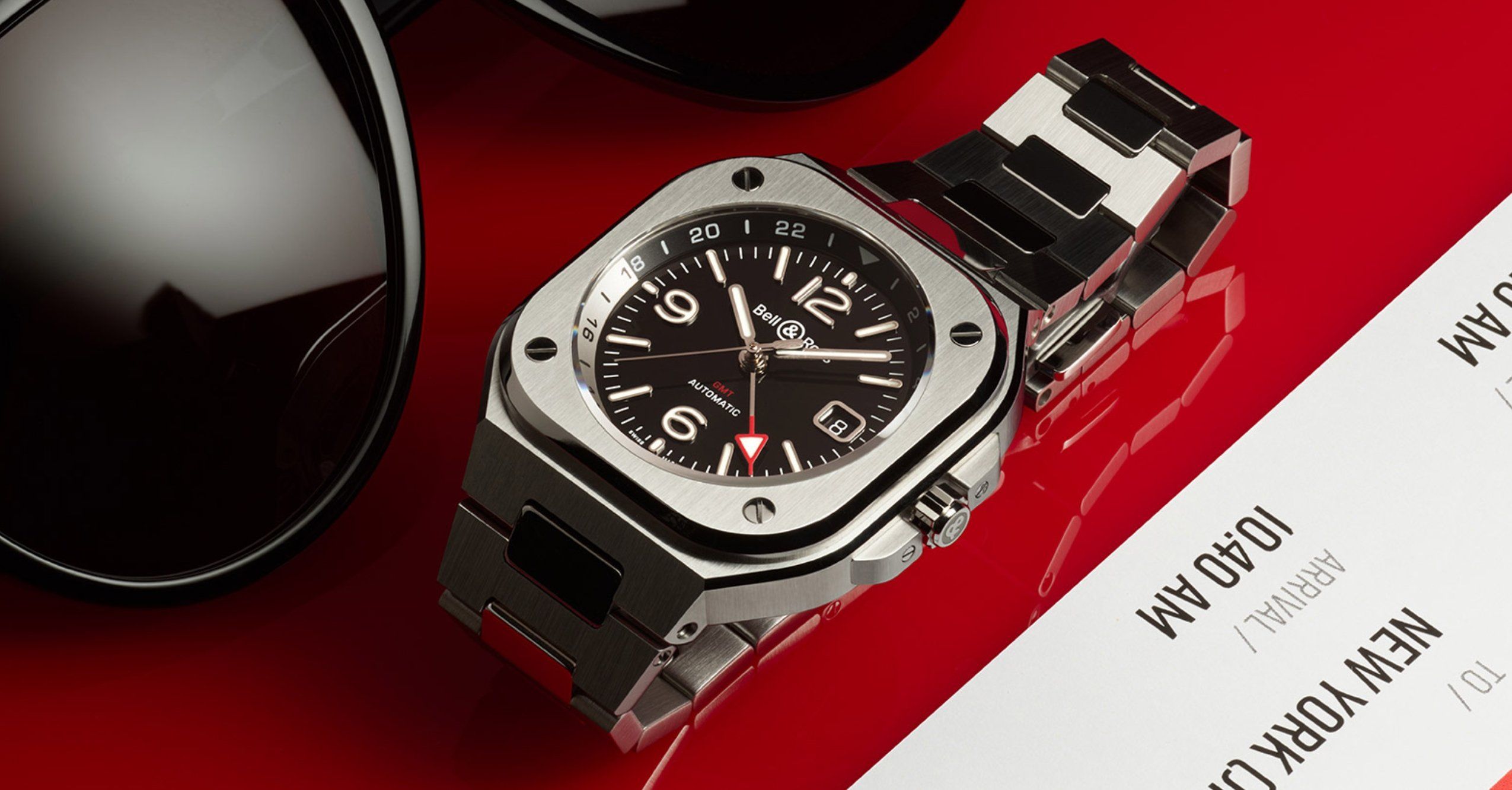 Bell Ross Br Collection Gets First Dual Time Gmt Watch Maxim