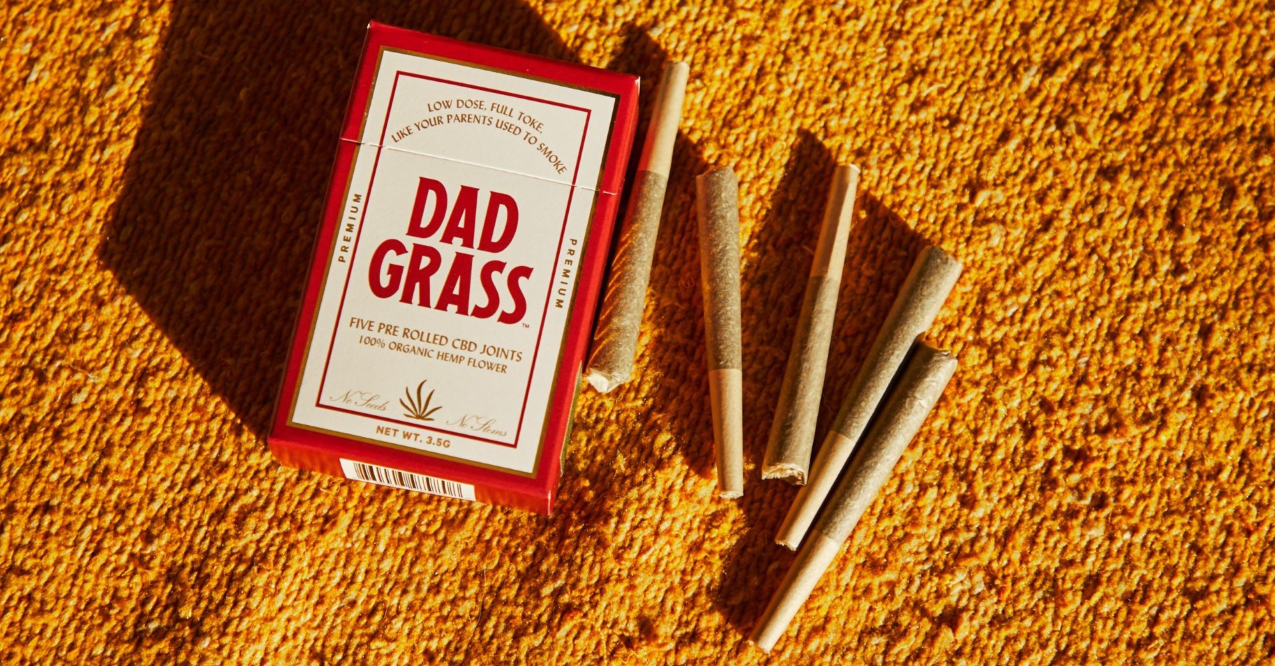 Dad Grass CBD Joints Are Inspired By The Mellow Weed of Yesteryear - Maxim