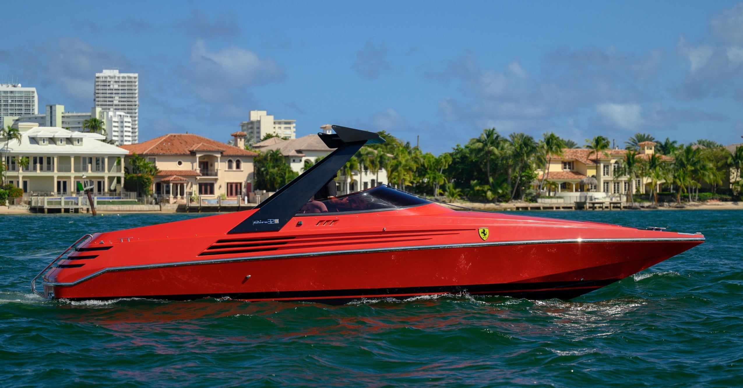 This Gorgeously Retro Riva x Ferrari Speedboat Is For Sale - Maxim