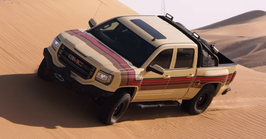 Rule The Dunes In Gmcs ‘70s Inspired Desert Fox Throwback Pickup Maxim
