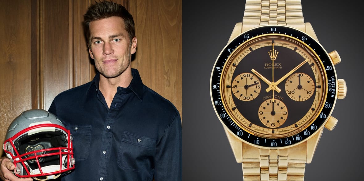 Tom Brady's Rolex Daytona Paul Newman 'John Player Special' Sells For ...