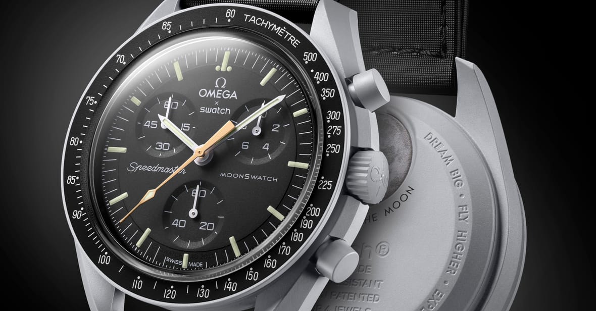 Omega & Swatch Team Up On Coveted 'Mission to Moonshine Gold ...