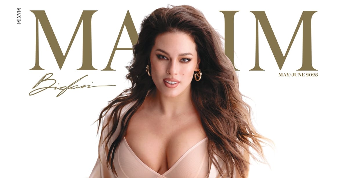 Worlds Sexiest Woman Ashley Graham Is Maxims 2023 Hot 100 Cover Star Maxim