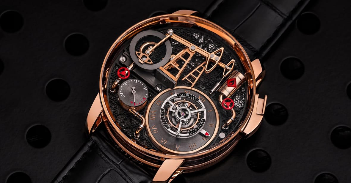 Jacob & Co. 'Oil Pump' Watch Features Intricate Oil Derrick Animation ...