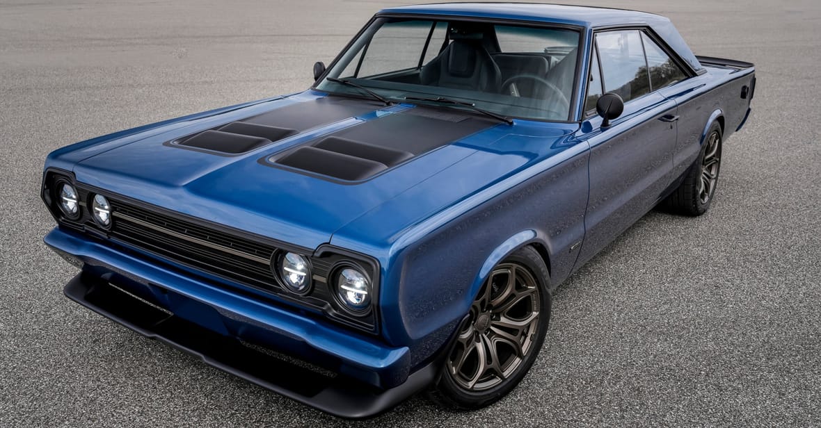 Mopar Unleashes All-Electric Plymouth GTX Muscle Car - Maxim