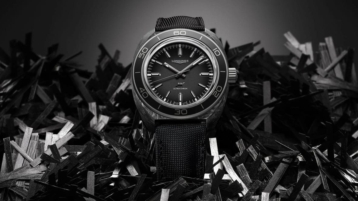 Longines Debuts Its First Ever Carbon Fiber Watch Maxim