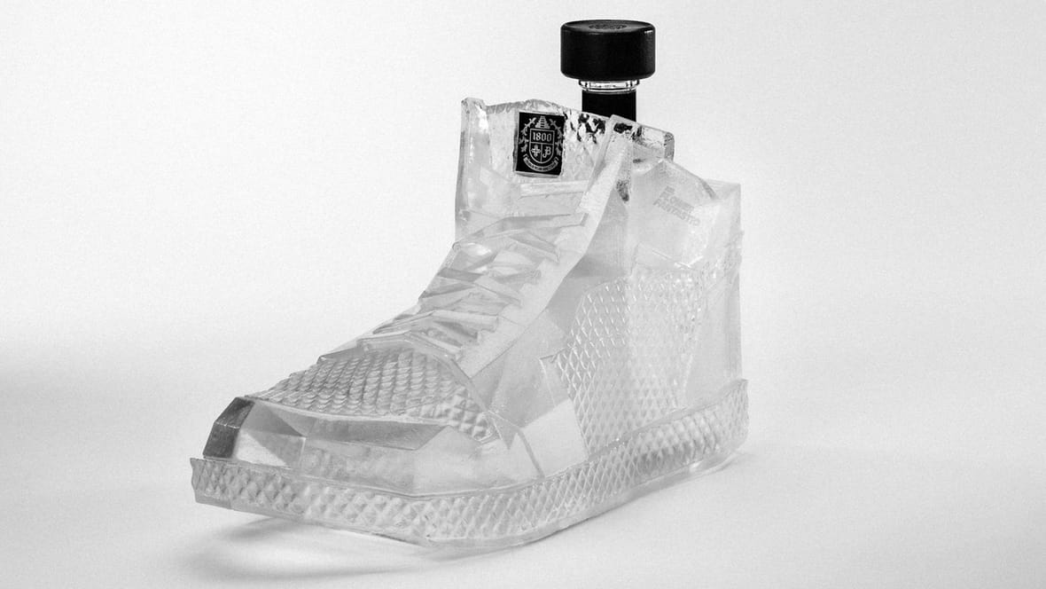 This Sneaker-Shaped 1800 Tequila Bottle Celebrates NBA All-Star Weekend ...