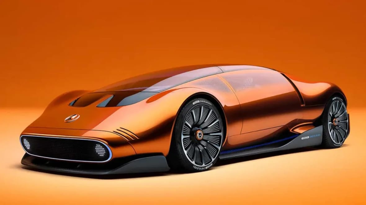 Mercedes-AMG Debuts Wild New Electric Supercar Concept - Maxim