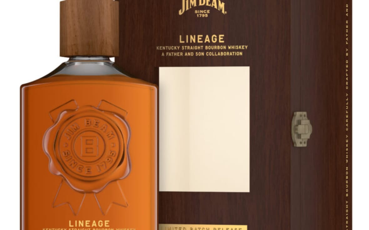 Jim Beam Unveils Limited Edition 15-Year-Old 'Lineage Batch No. 2' Kentucky Straight Bourbon - Maxim