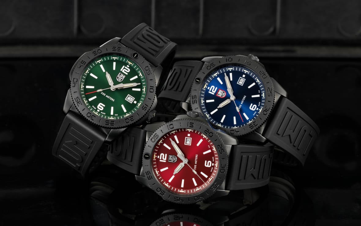 Luminox Debuts Pacific Diver Stealth Series - Maxim