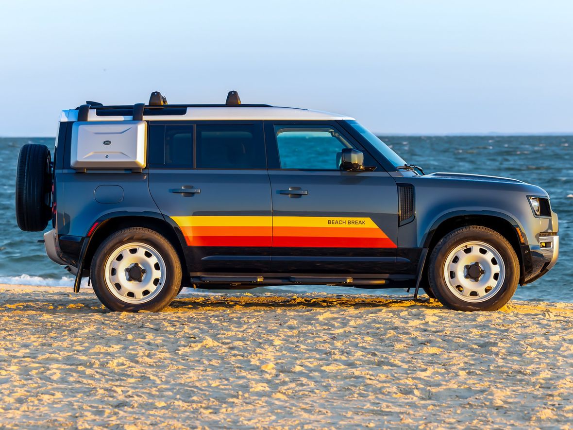 Land Rover Defender Beach Break Celebrates Surf Culture Maxim
