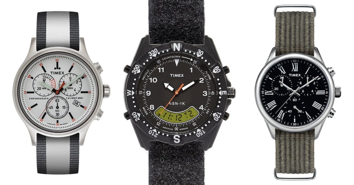 Here Are Our Favorite Retro-Inspired Watches From New Timex Archive ...