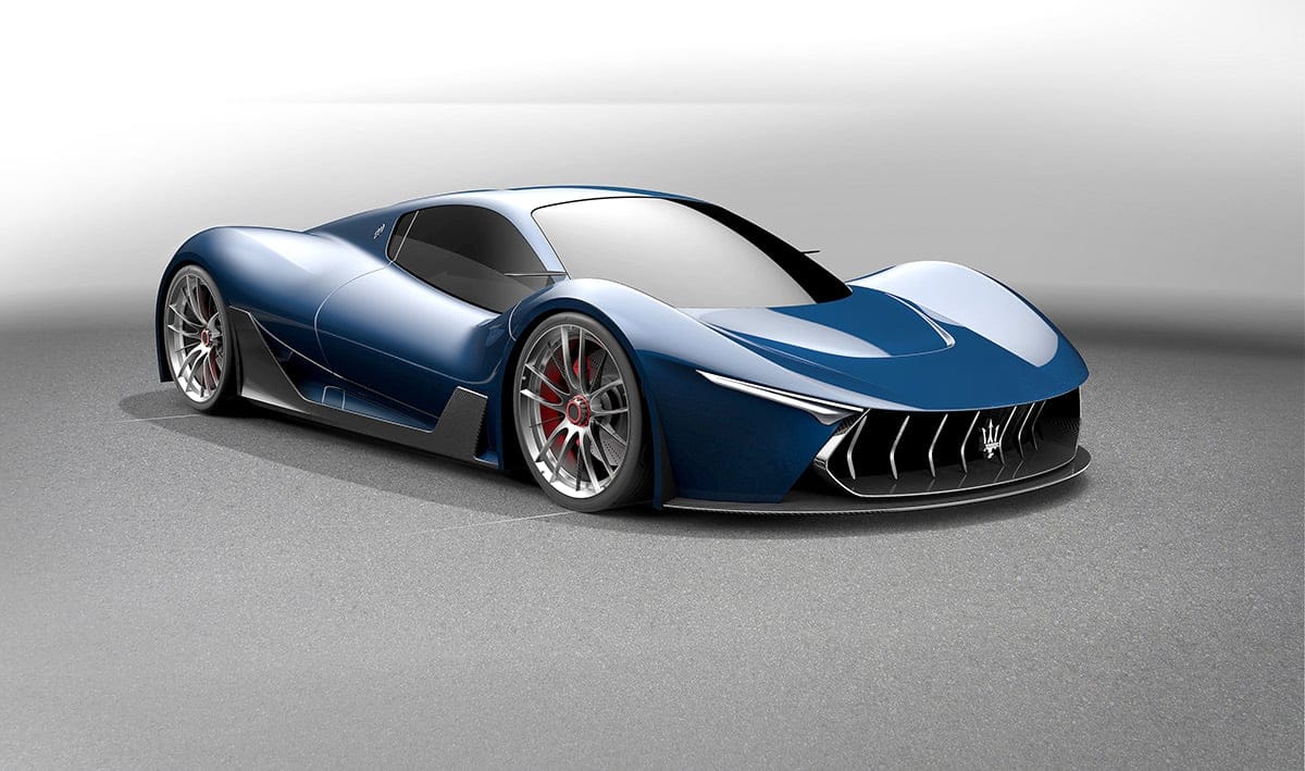 This Stunning Maserati Concept Is Built Off the LaFerrari Chassis - Maxim