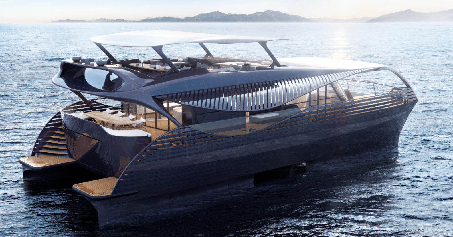 This Solar-Powered Superyacht Could Cruise the Ocean Forever - Maxim