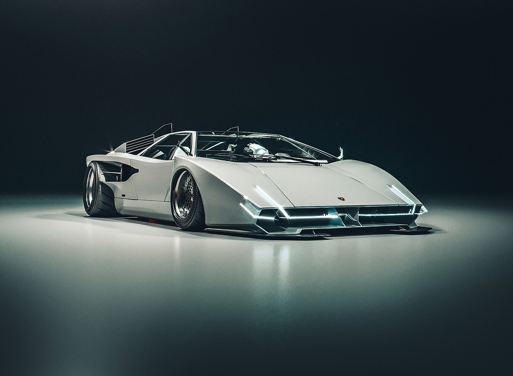 Lamborghini Countach Concept Is a Wild Re-Design of Classic Supercar ...