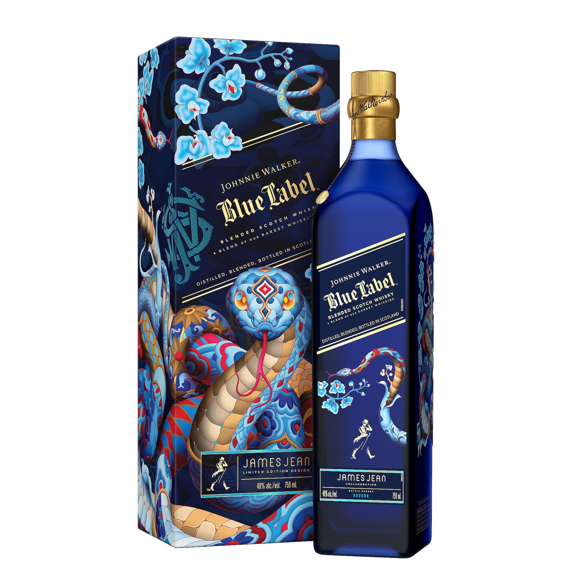 Johnnie Walker Blue Label Debuts ‘Year Of The Snake’ Scotch Whisky - Maxim