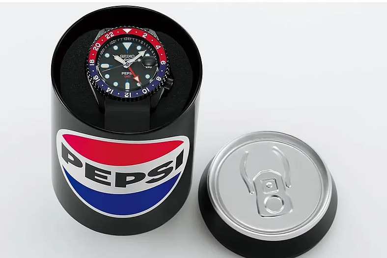 Seiko & Pepsi Are Releasing An Actual 'Pepsi Watch' Collaboration - Maxim