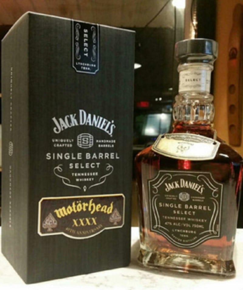 Jack Daniels Single Barrel Motörhead Whiskey Has Already Sold Out Maxim