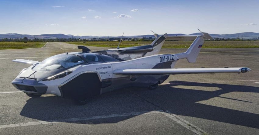 Watch This Flying Aircar Take Its First Flight Maxim