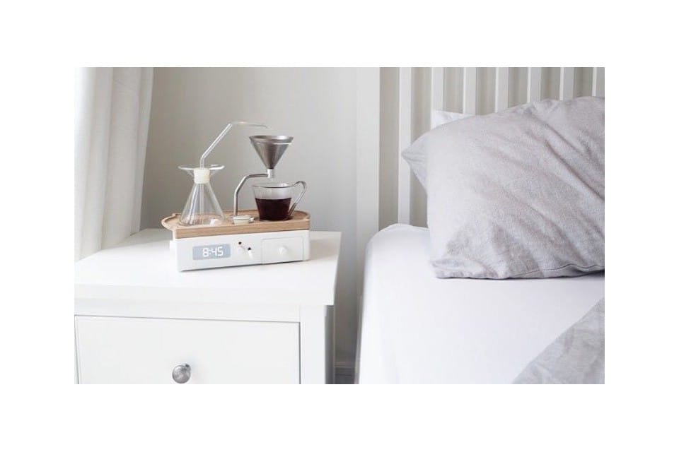 Wake Up and Smell the Coffee with This Ingenious Alarm Clock Brewer - Maxim