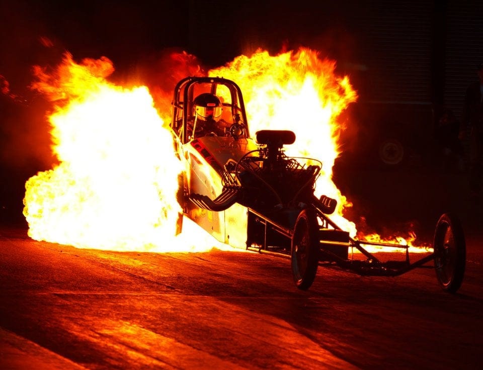Watch the Fiery Dragster Burnout that's Setting the Internet Aflame - Maxim