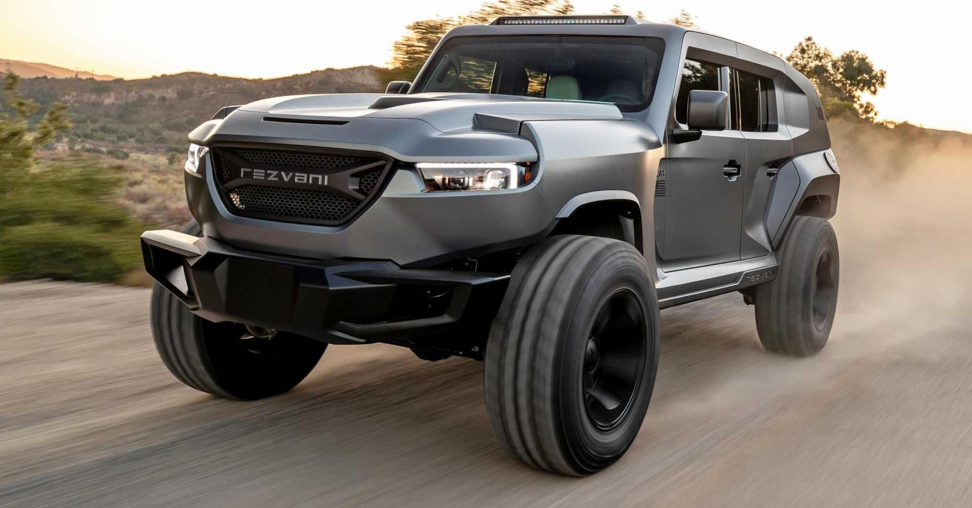 The Bulletproof 2020 Rezvani Tank X Is the 'Most Powerful Production ...