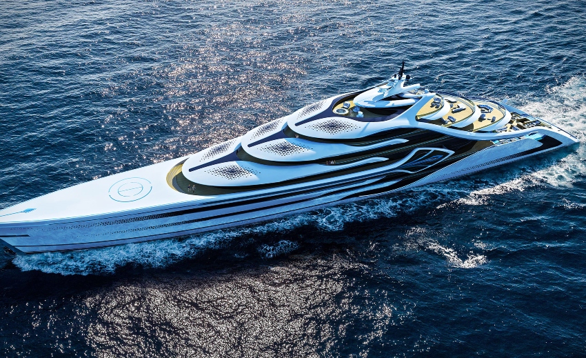 Meet The Ultimate Hydrogen-Powered Concept Superyacht - Maxim