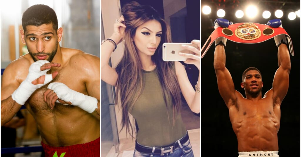 Boxer Amir Khan Apologizes To Heavyweight Champ Anthony Joshua For Accusing Him Of Banging Khan 