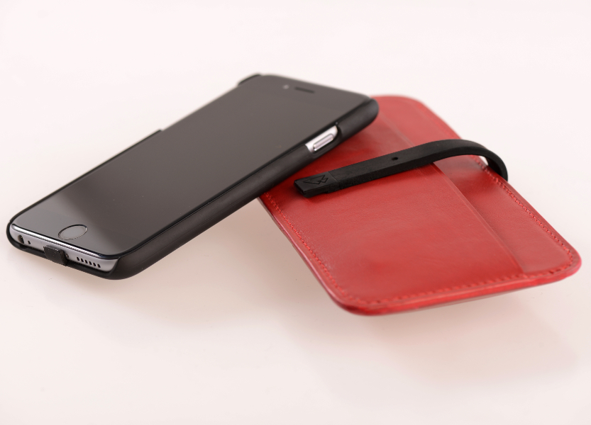 Just Slip Your Phone into This Leather Sleeve to Charge It - Maxim