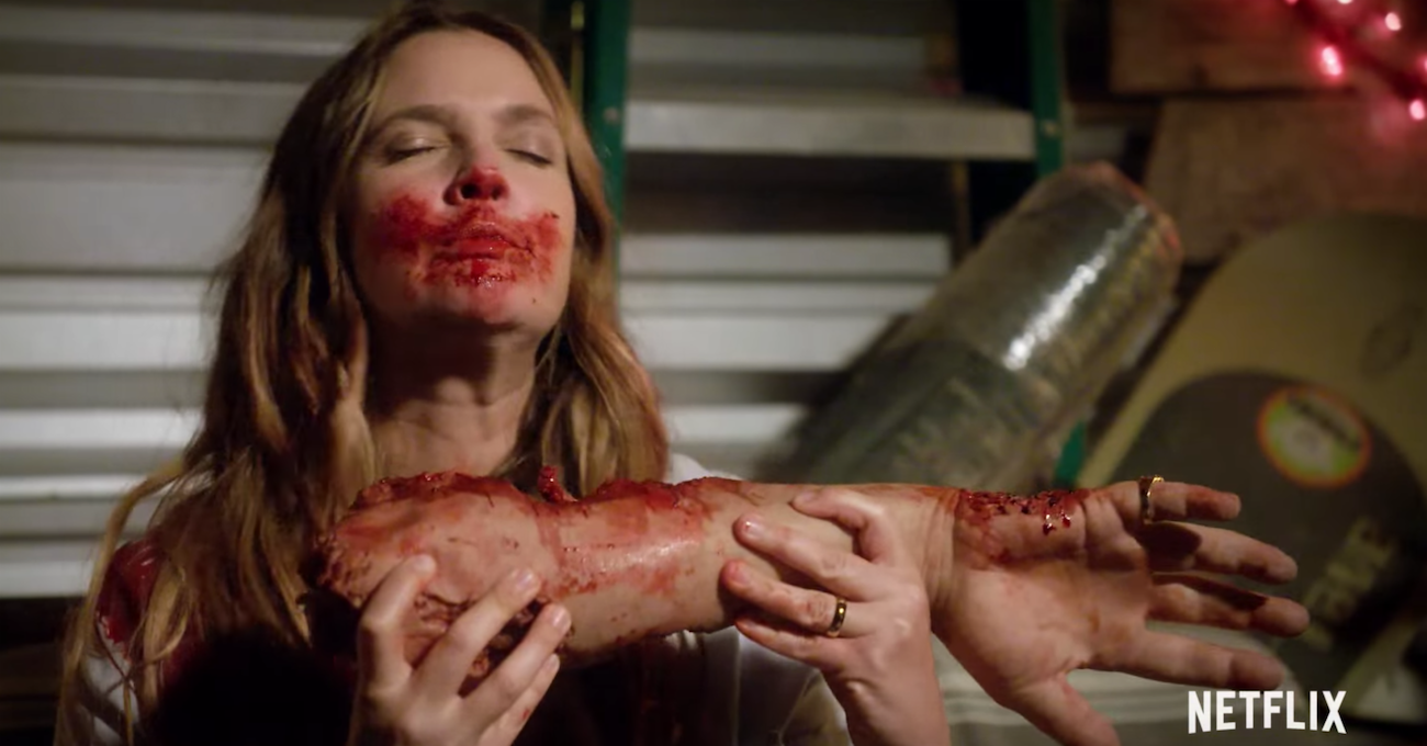 Watch Drew Barrymore Play A Soccer Mom Turned Flesh Eating Zombie In New Netflix Series Maxim