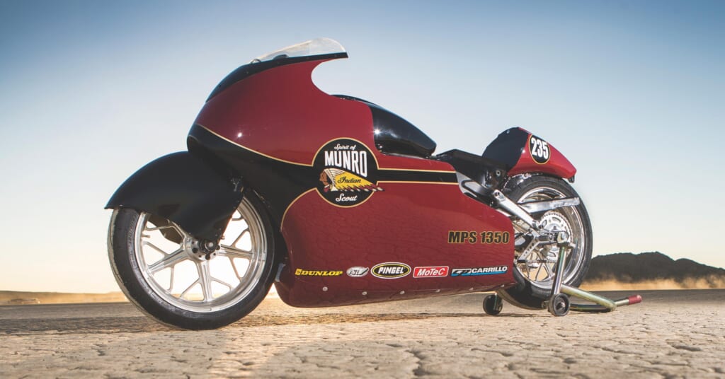 Lee Munro and This Fire-Breathing Indian Motorcycle Are Headed to the ...