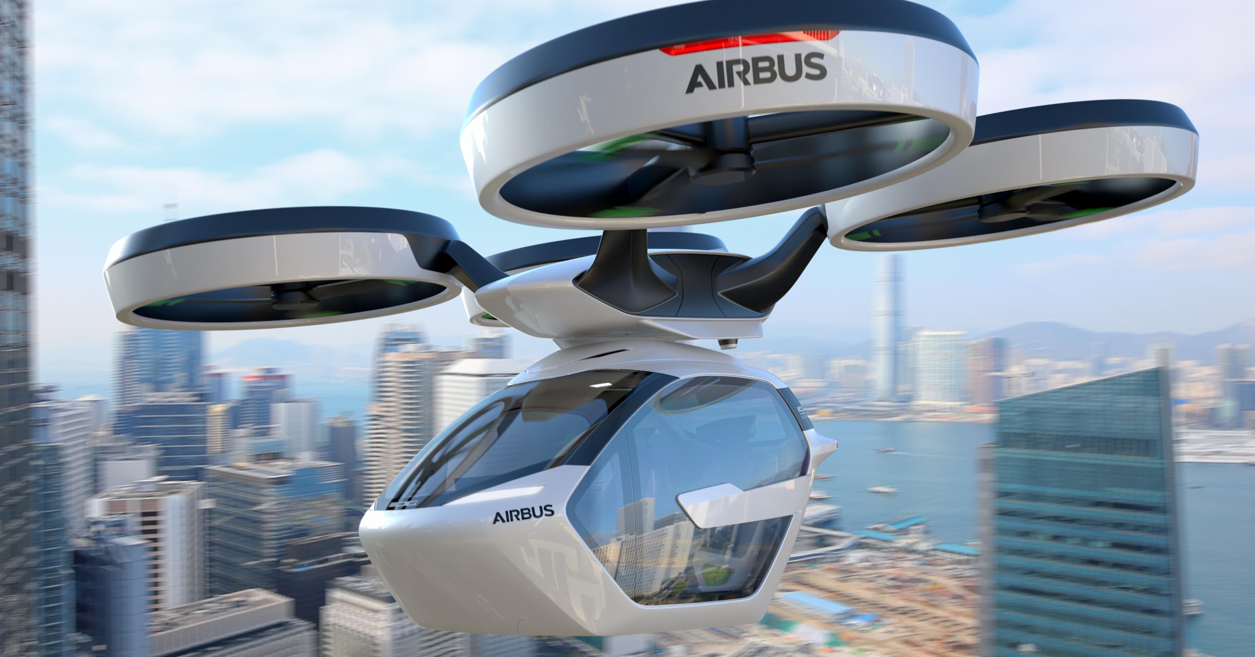This Freakily Futuristic Airbus Drone/Car Hybrid Can Literally Fly Out ...