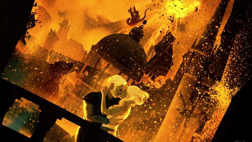 Watch This Fiery Clip From An Animated History Of The Game Of Thrones 7 Kingdoms Maxim
