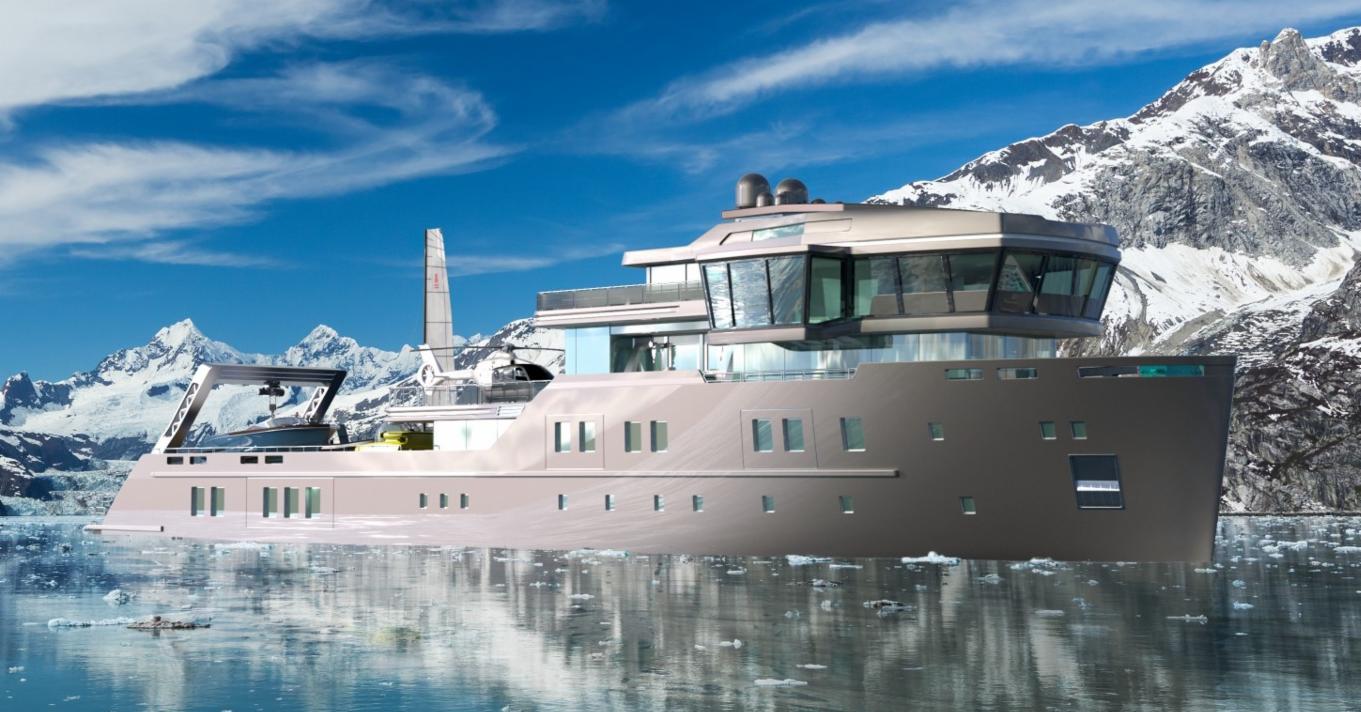 This Ice-Breaking Luxury Superyacht Is Tough Enough to Conquer the ...