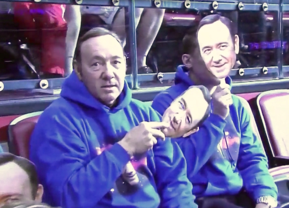 Who’s That Behind the Kevin Spacey Mask at the Florida Panthers Game ...