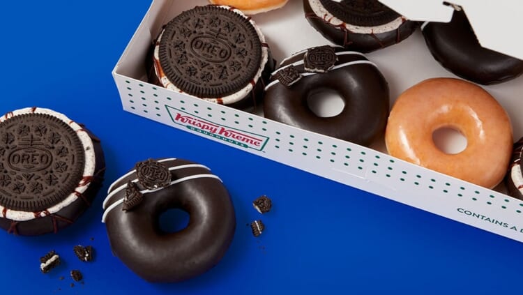 Krispy Kreme's New Oreo Cookie Donuts Are Available Nationwide For a ...