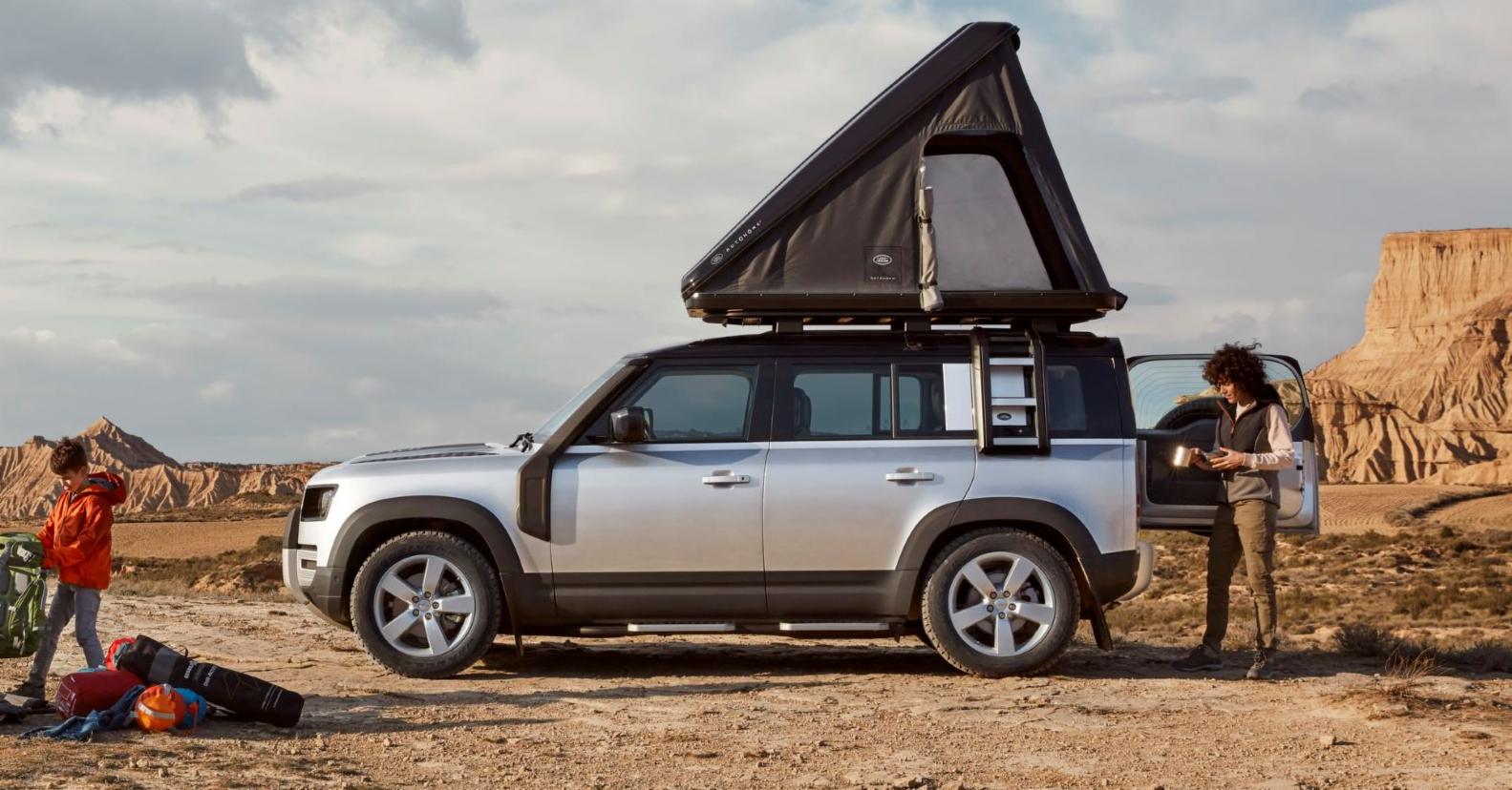 Land Rover Defender Roof Tent Transforms Suv Into Mobile Campsite Maxim