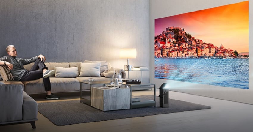 Transform Your Living Room With LG's Incredible 150-Inch 4K Home ...