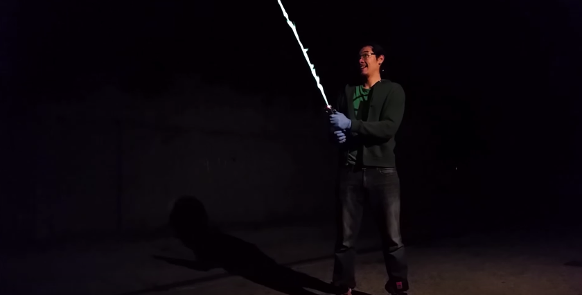 This Brilliant Man Invented a Real, Working Lightsaber - Maxim