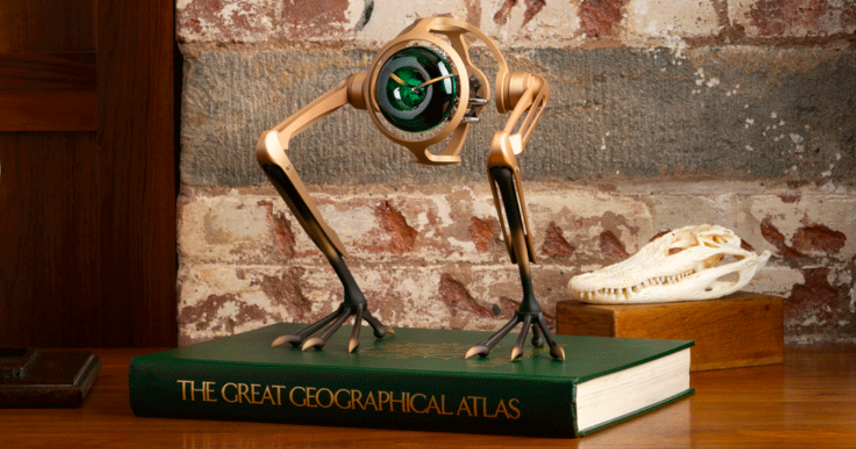 MB&F Collabs With L’Epee 1839 For Miniature Monster Desk Clock - Maxim