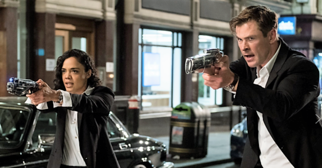 Watch Chris Hemsworth And Tessa Thompson Battle Aliens In Men In Black International Trailer