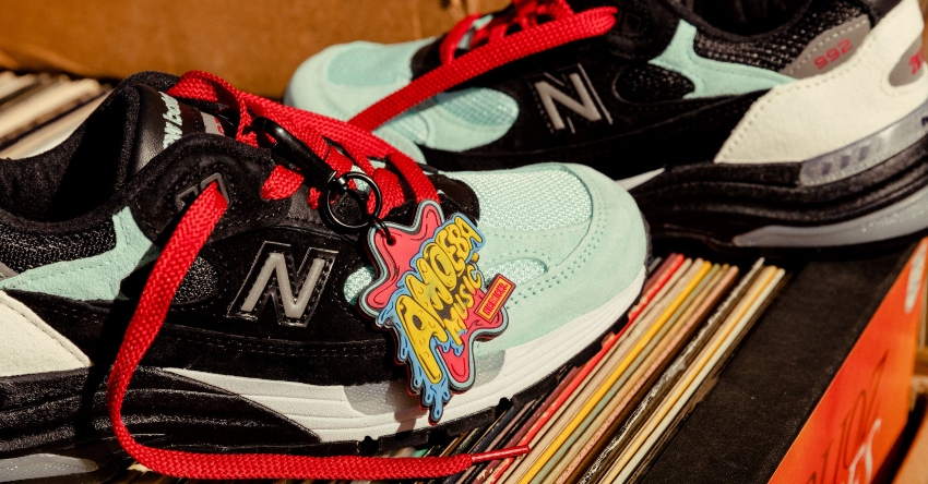 The New Balance x Amoeba Sneaker Is A Loud & Proud Tribute to Legendary ...