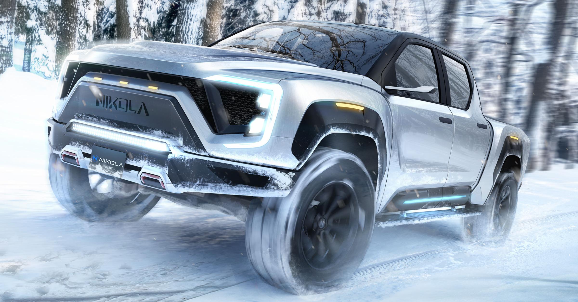 The Nikola Badger Is a 900 HP Electric Pickup Truck With A 600-Mile ...