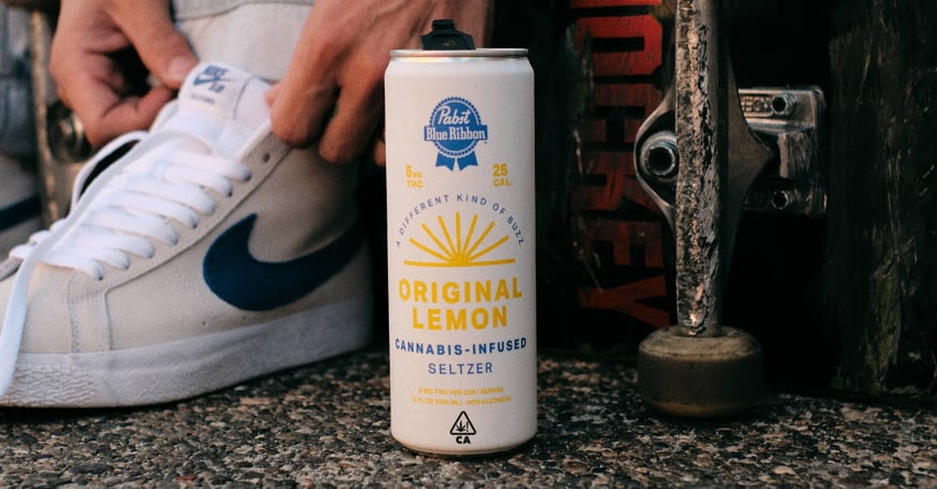 Pabst Blue Ribbon Is Making A Cannabis Infused Seltzer Spiked With Thc Maxim