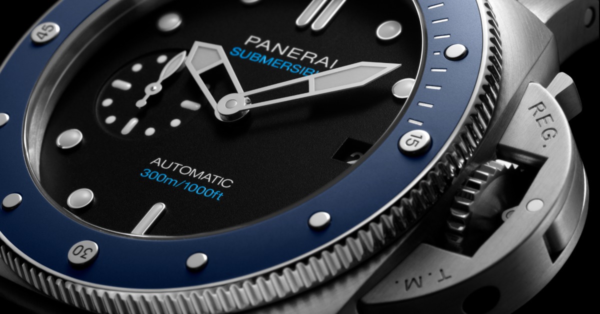 The Panerai Submersible Azzurro is a Dive-Ready Stunner - Maxim