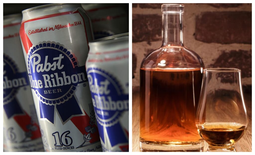 Pabst Blue Ribbon Is Launching a Whiskey That's Been 'Aged 5 Seconds ...