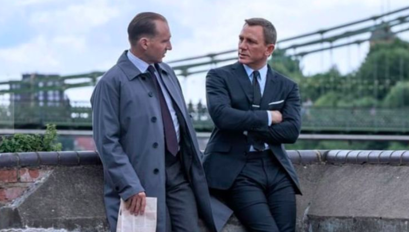 New 'No Time To Die' Photo Shows Bond and M In Secret London Meeting ...